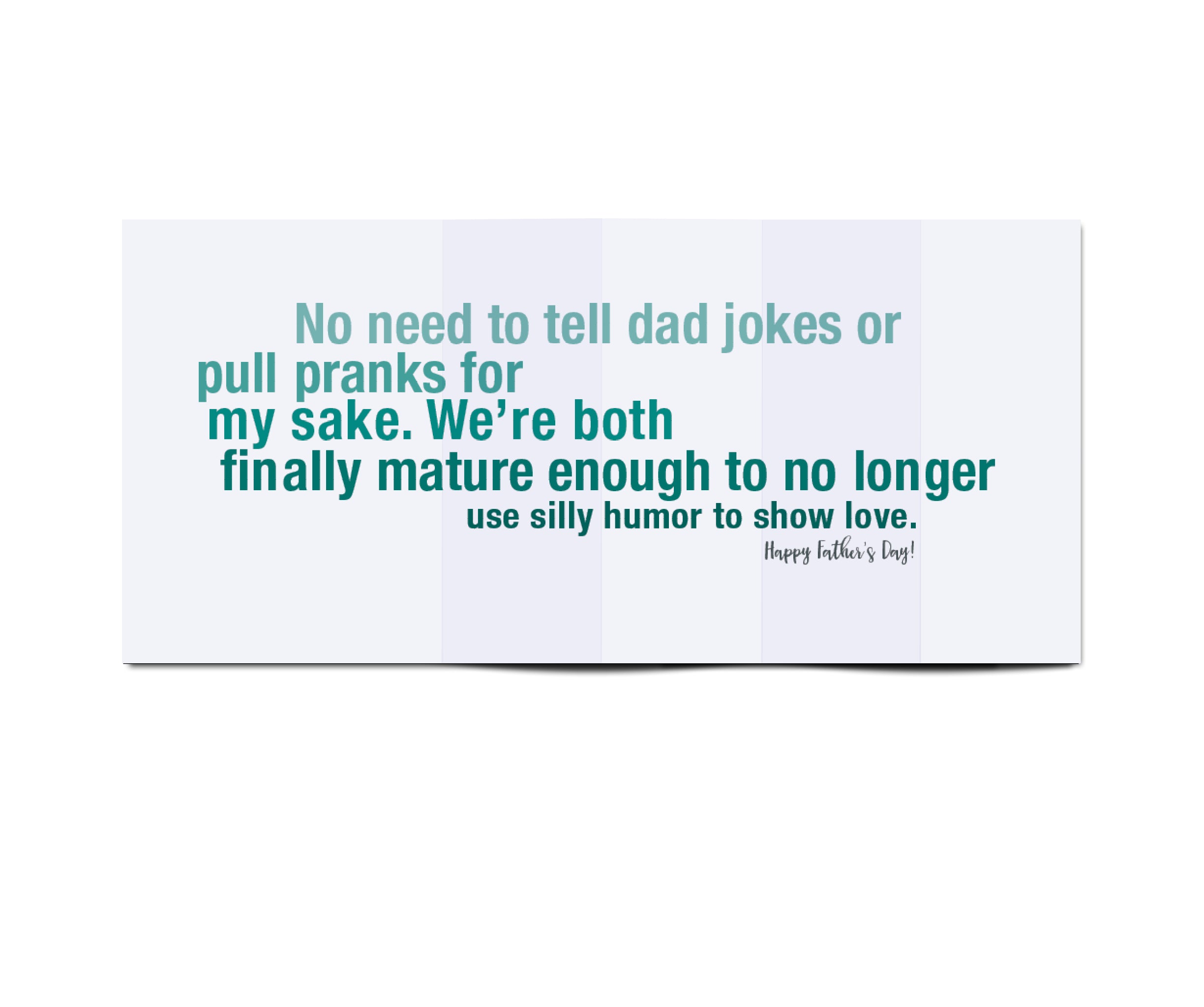 Pull My Finger - Funny Fold-out Father's Day Card - Fart Joke Card ...