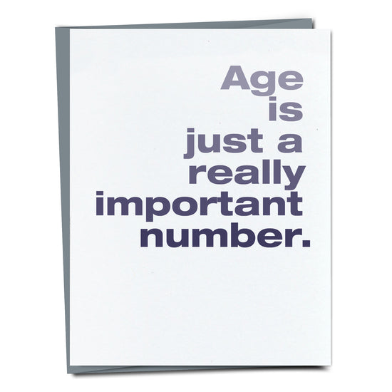Age you claim Birthday Card – FINCH and HARE