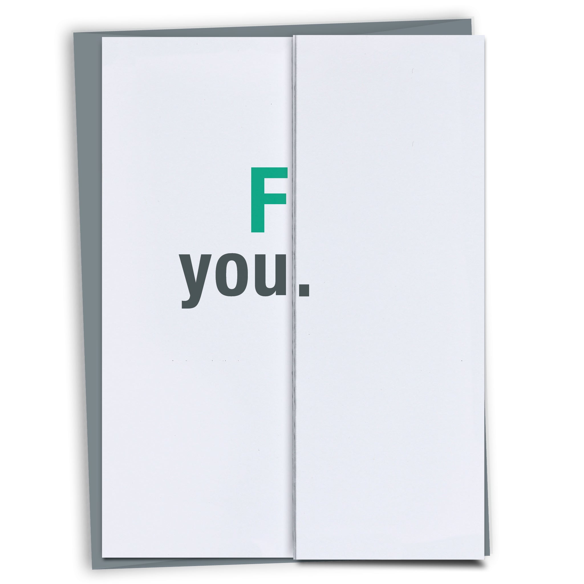 F You Birthday Card – FINCH and HARE