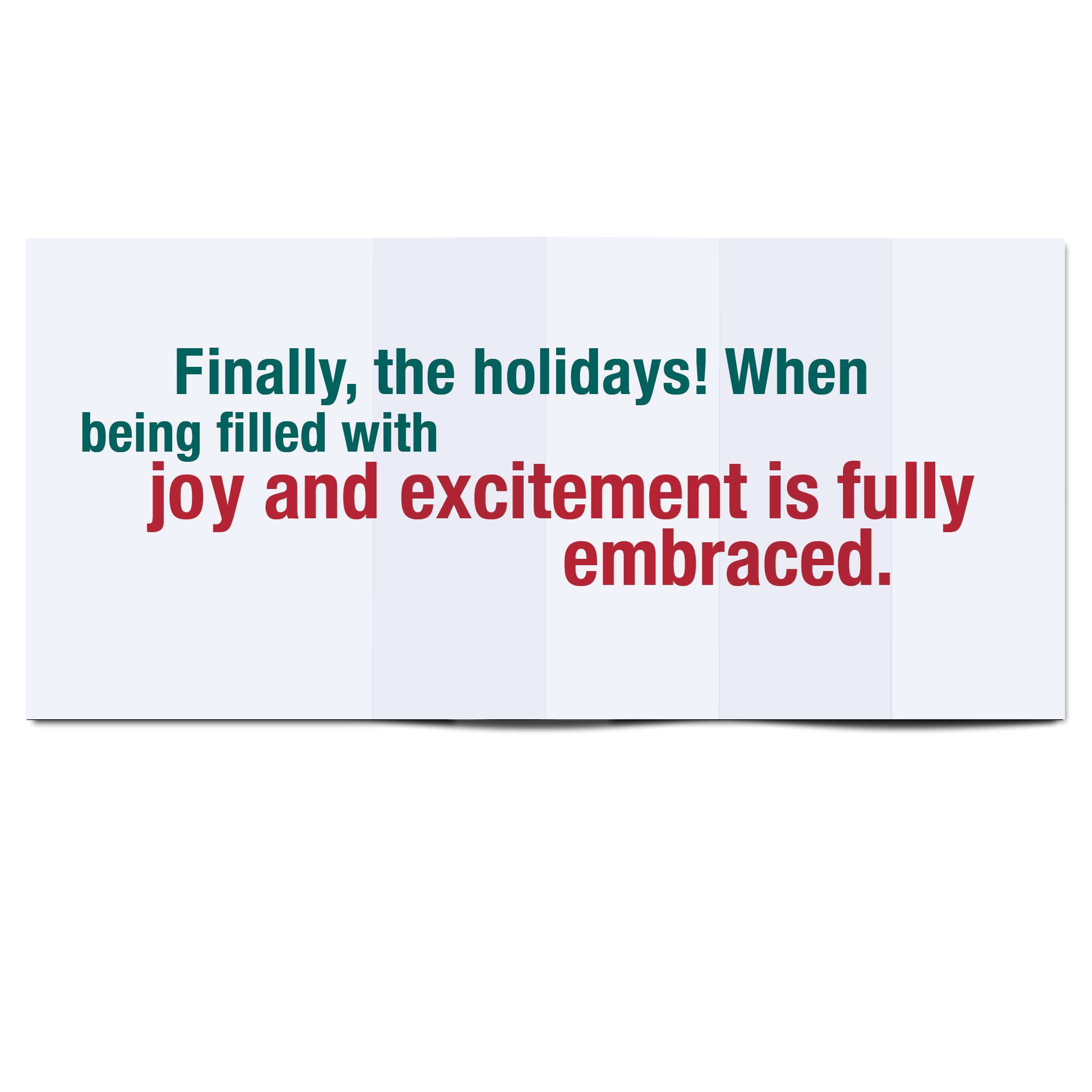 Jolly Funny Christmas Card – FINCH and HARE