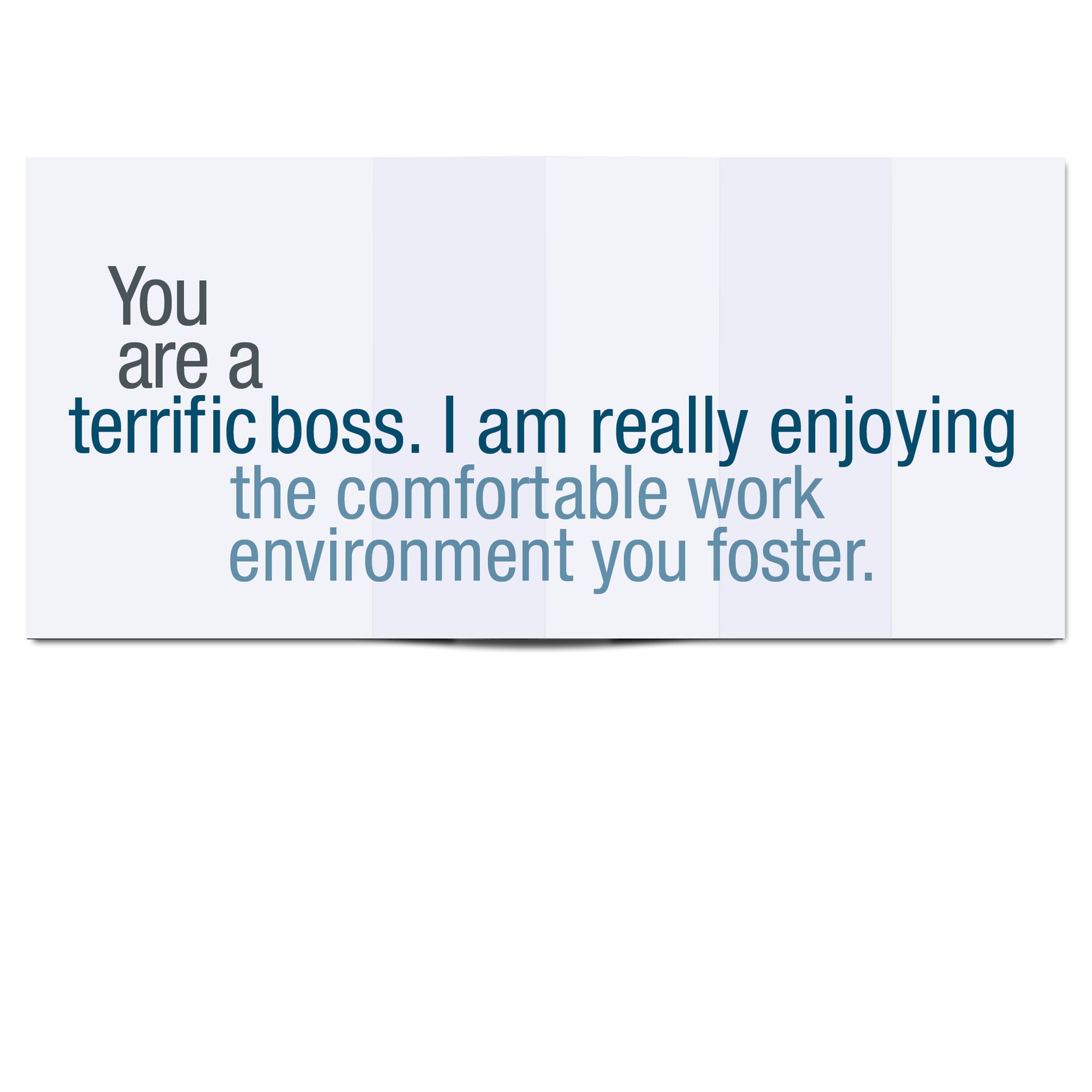 Happy Boss's Day Card - You are terrifying – FINCH and HARE